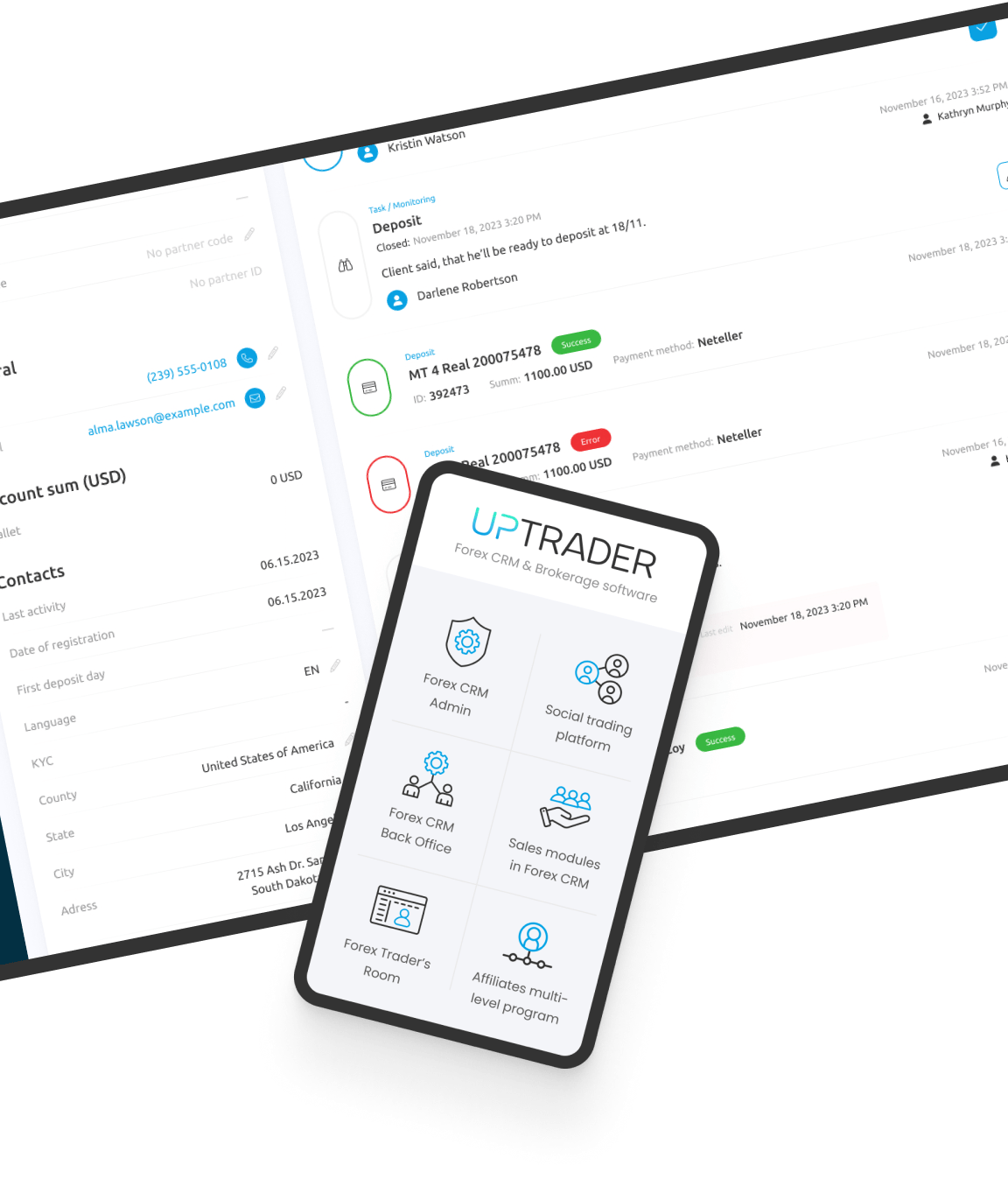 UpTrader – Forex CRM solutions and brokerage software
